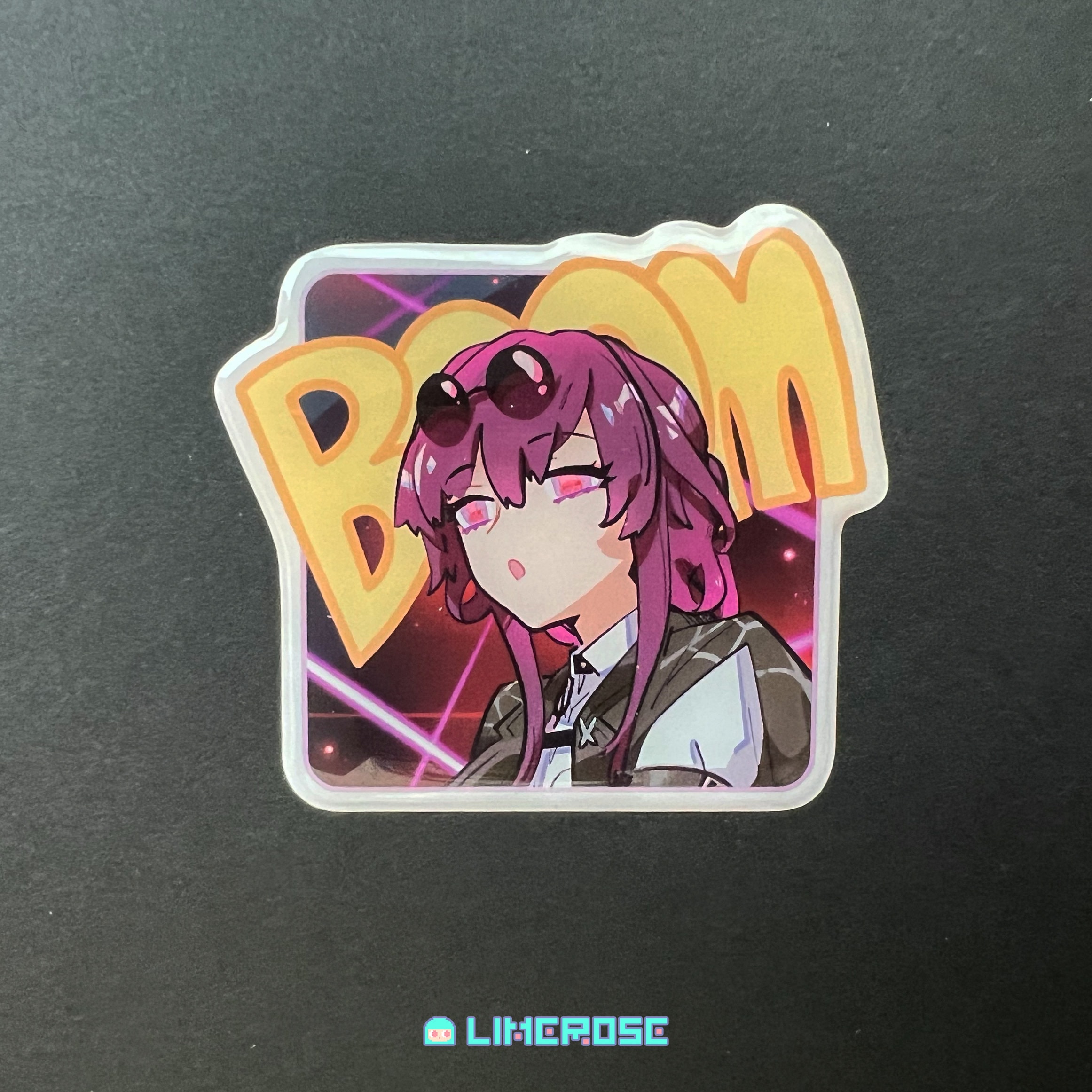 Honkai: Star Rail Kafka BOOM Epoxy Stickers - Etsy