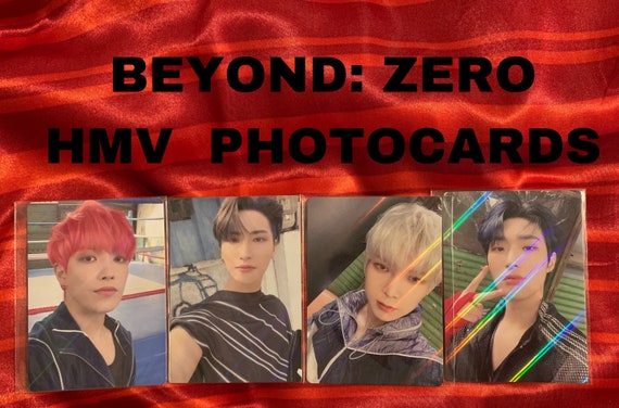 Ateez Beyond Zero Hmv Hologramm Pobs Photocards Etsy