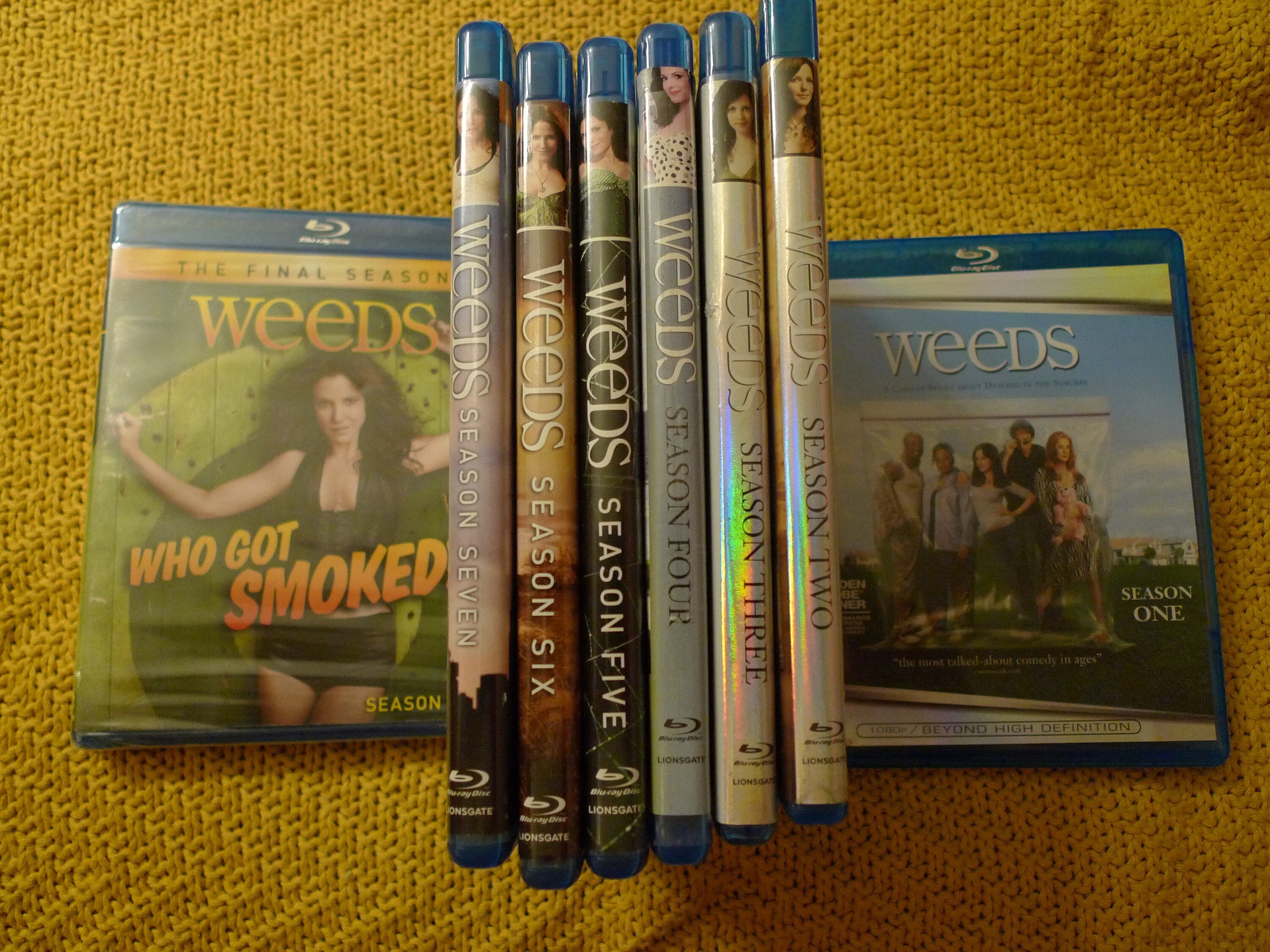 WEEDS Blu Ray TV SHOW Sales Complete Series 1-8 Drama Dvd Disc Shows ...