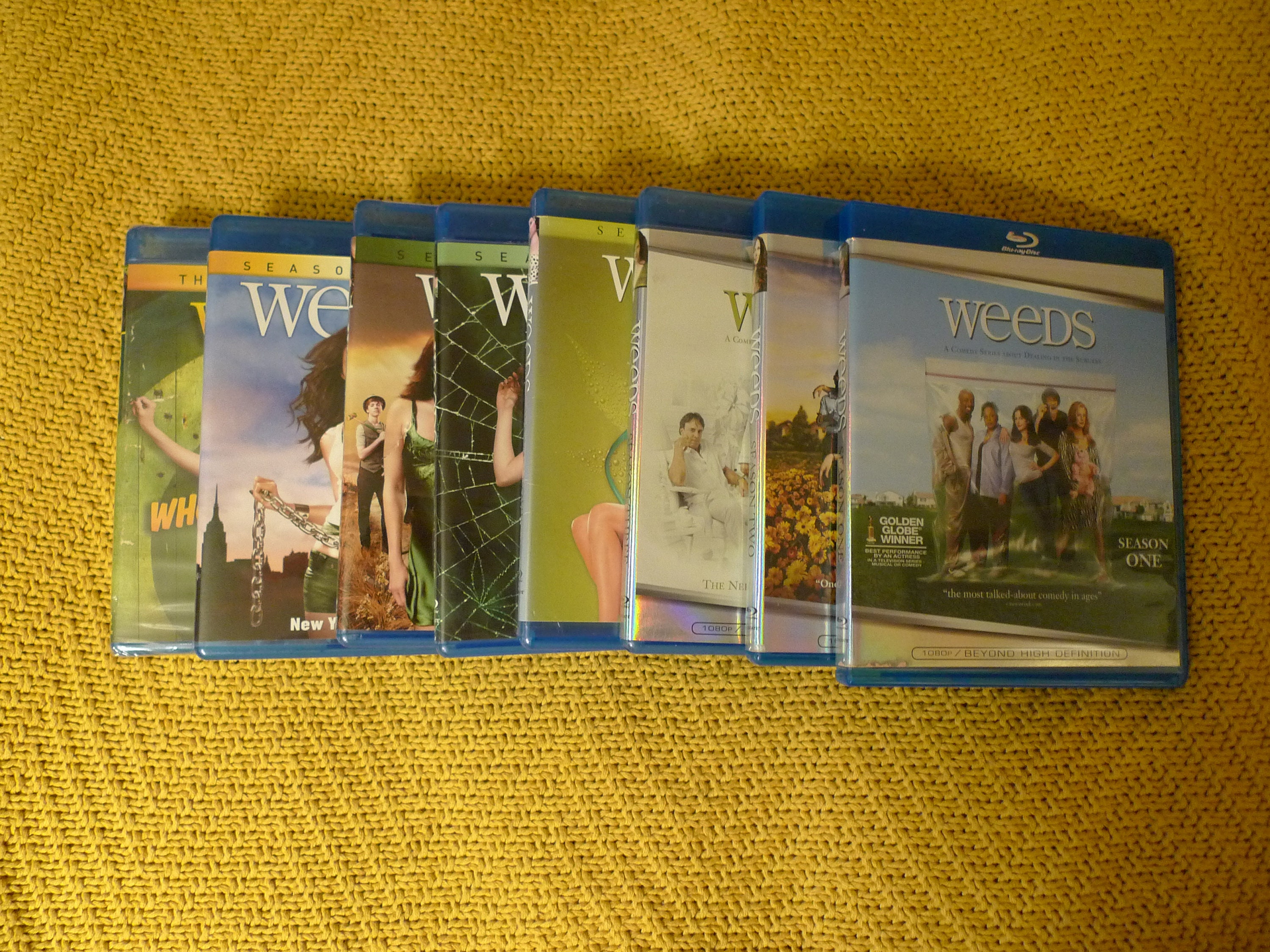 WEEDS Blu Ray TV SHOW Sales Complete Series 1-8 Drama Dvd Disc Shows ...