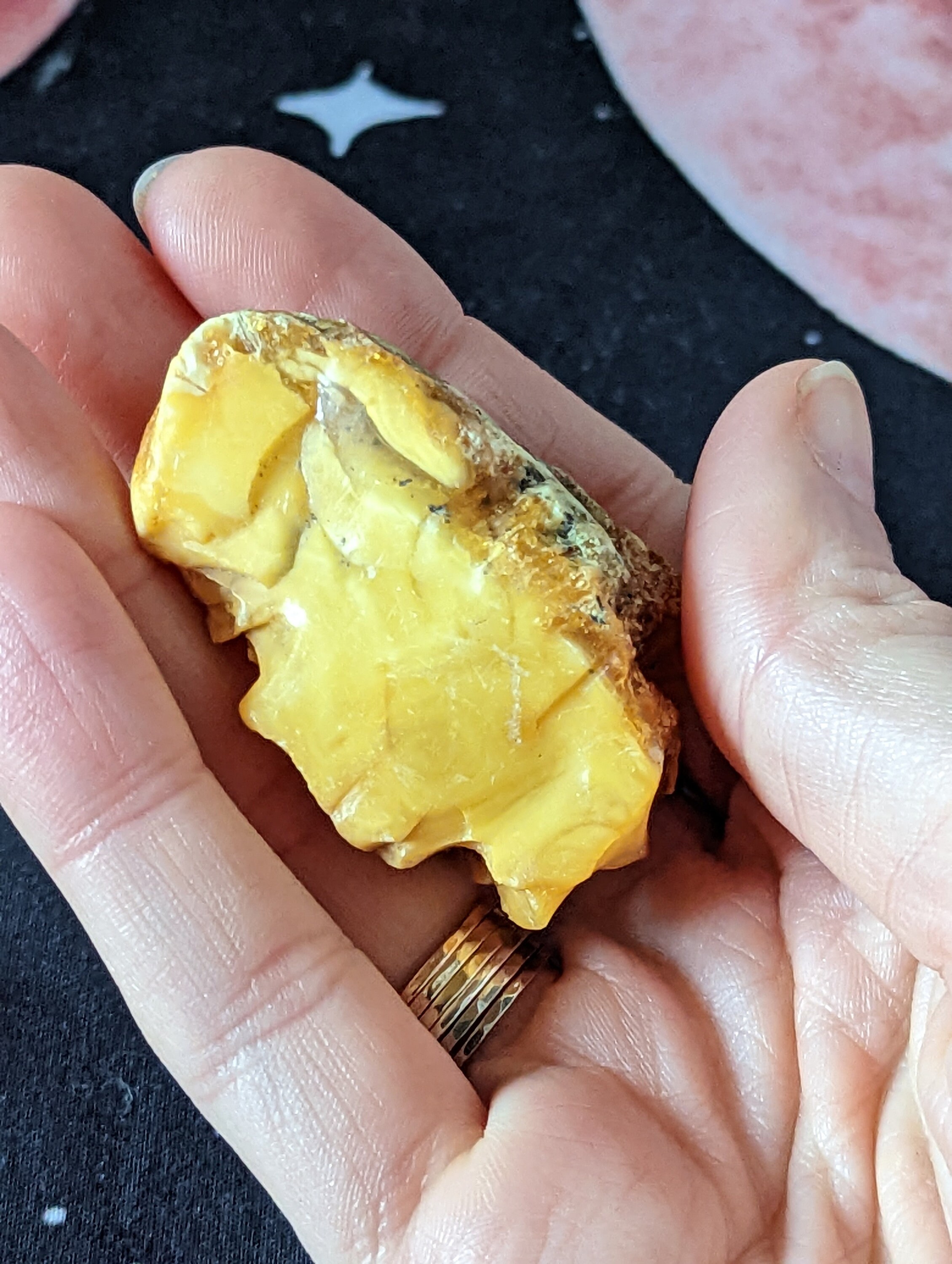 Large Raw Butterscotch Baltic Amber Ethically Sourced Rough Gemstone ...