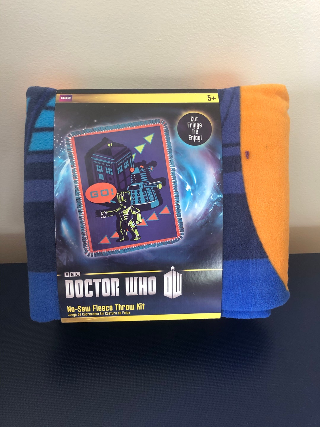 DIY "doctor Who" No Sew Fleece Throw Blanket Kit - 48" by 60" - Etsy