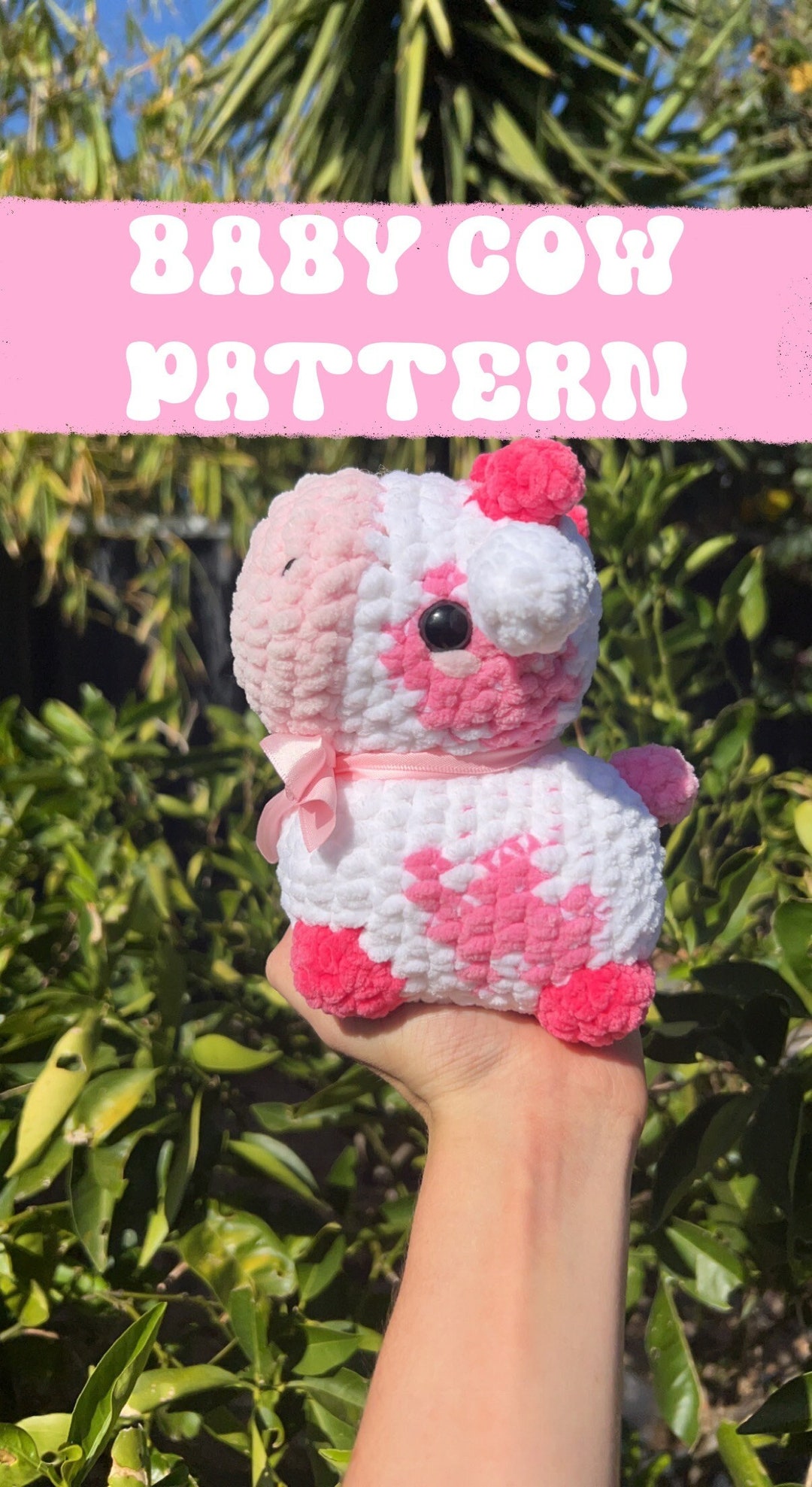 Baby Cow PDF Pattern! - Etsy