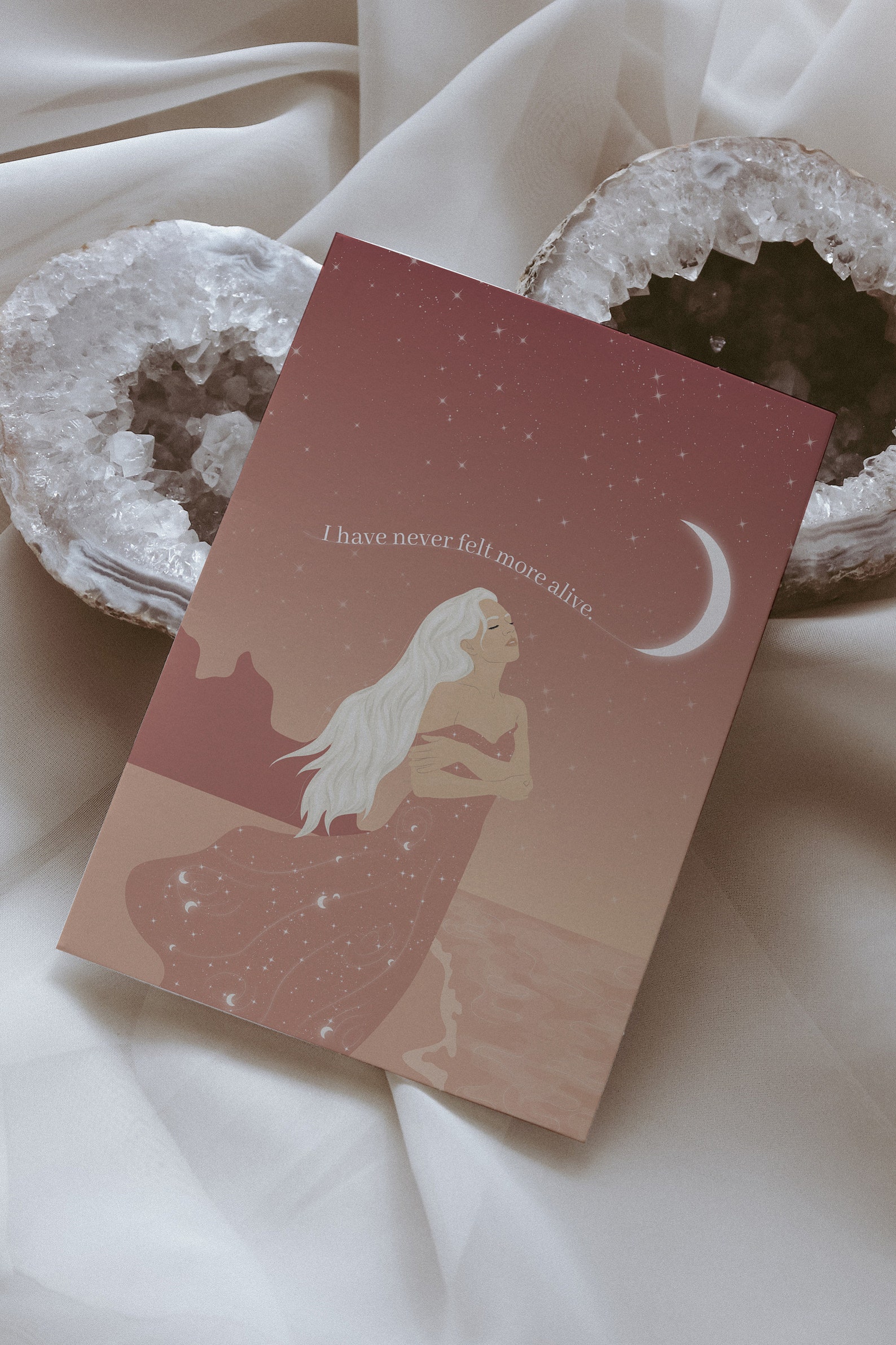 Illustrated Feminist Postcard| Woman Illustration|positive Thoughts ...
