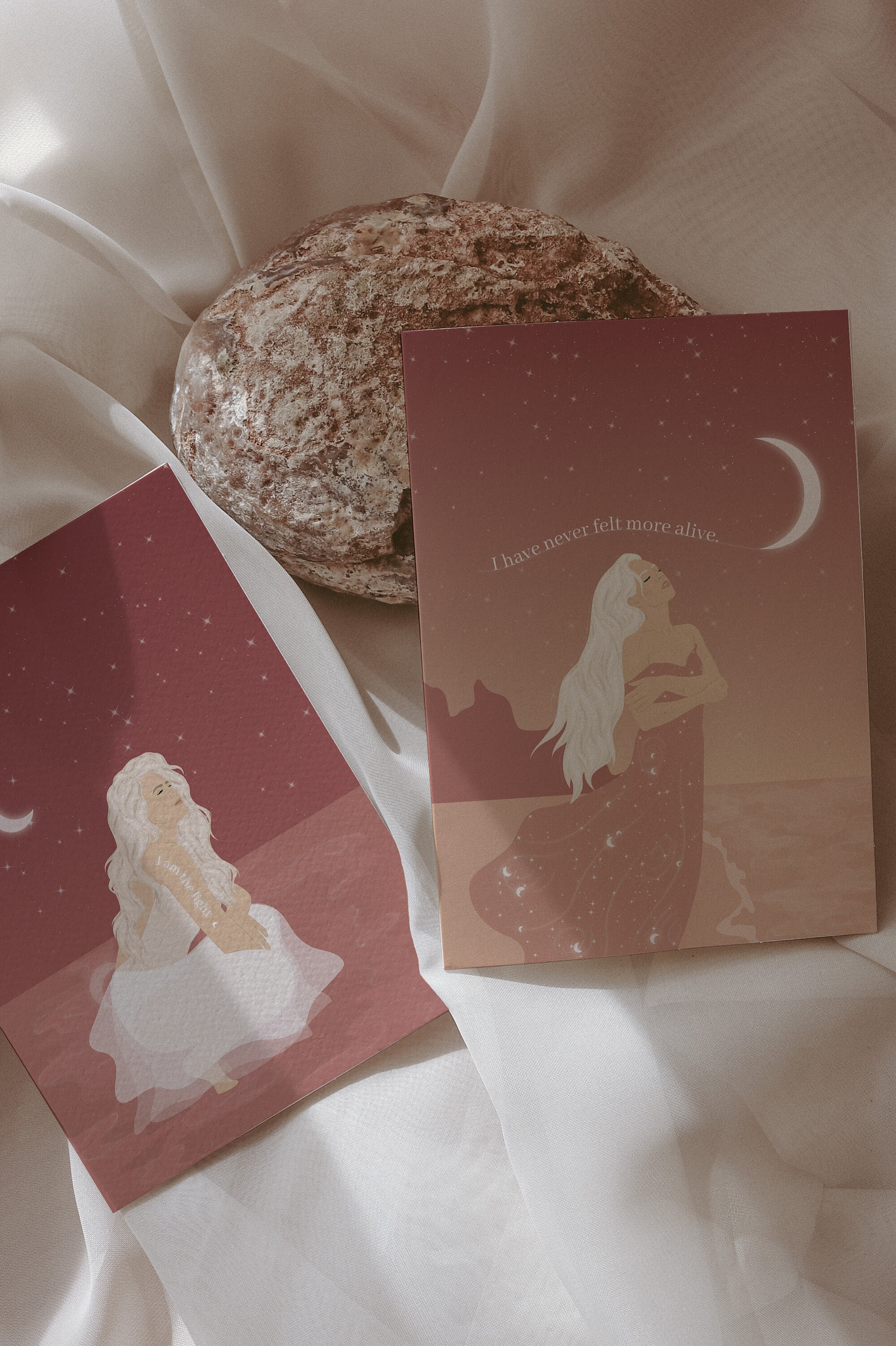 Illustrated Feminist Postcard Woman Illustrationpositive - Etsy