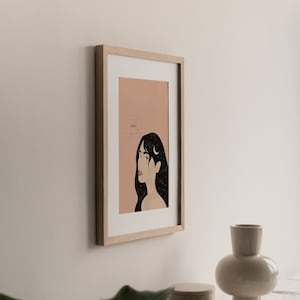 Woman Illustration|stars Quote Wall Art| Motivational Inspirational ...