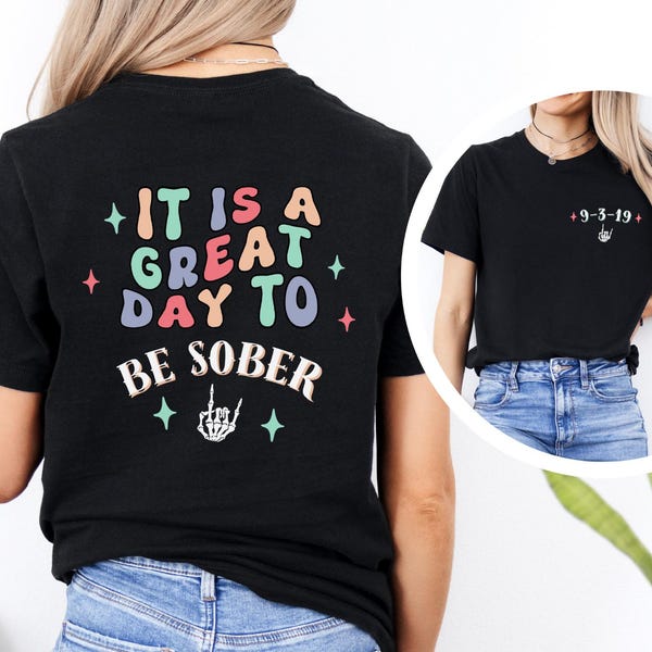 Sober T Shirts - Etsy