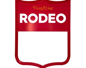 Rodeo Back Number - Etsy
