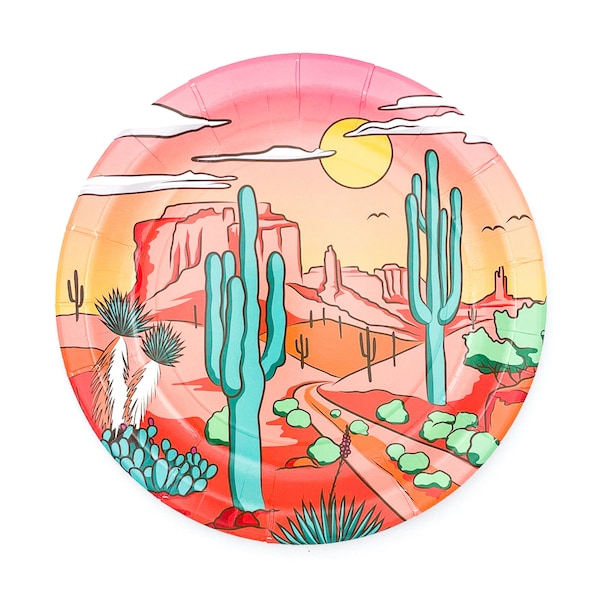 Desert Plates - Etsy