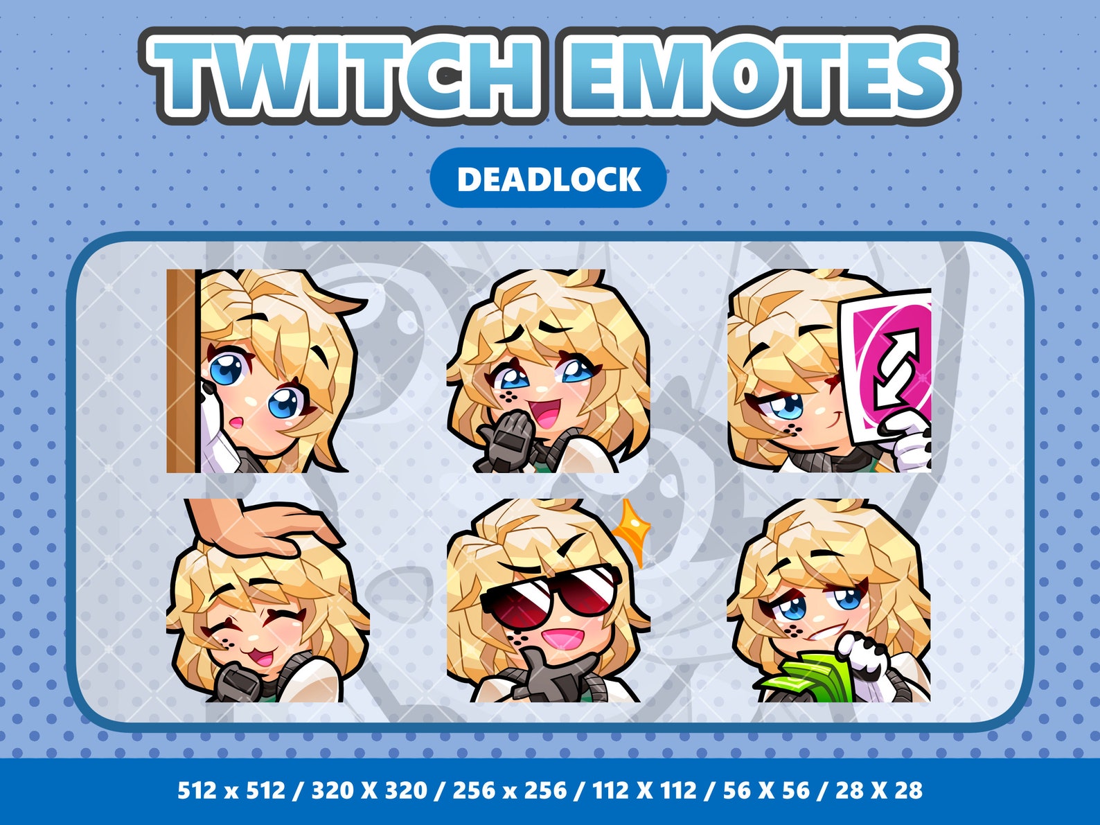 Deadlock Emotes Pack 2 Twitch Discord Youtube Streamer Cute Digital - Etsy