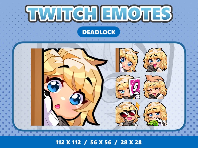 Deadlock Emotes Pack 2 Twitch Discord Youtube Streamer - Etsy