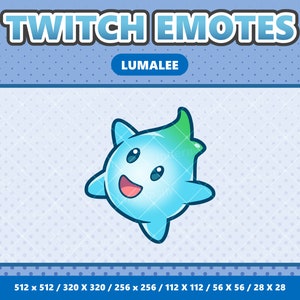 Lumalee Kawaii Emote - Twitch | Discord | Youtube | Streamer | Cute ...