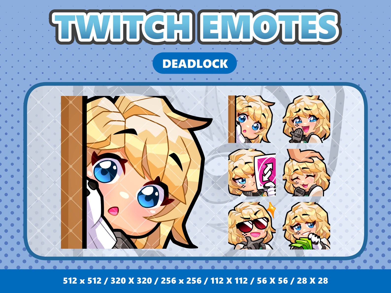 Deadlock Emotes Pack 2 Twitch Discord Youtube Streamer Cute Digital - Etsy