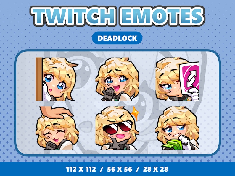 Deadlock Emotes Pack 2 Twitch Discord Youtube Streamer - Etsy
