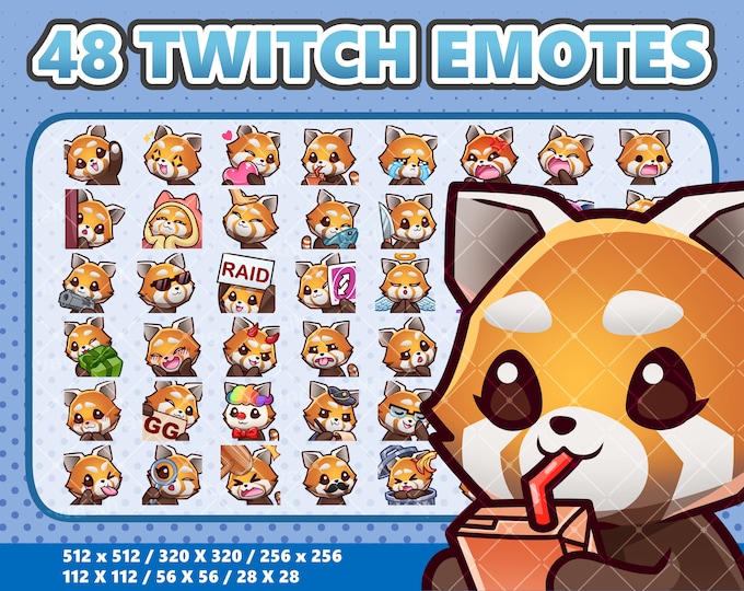 Red Panda Keycaps - Etsy