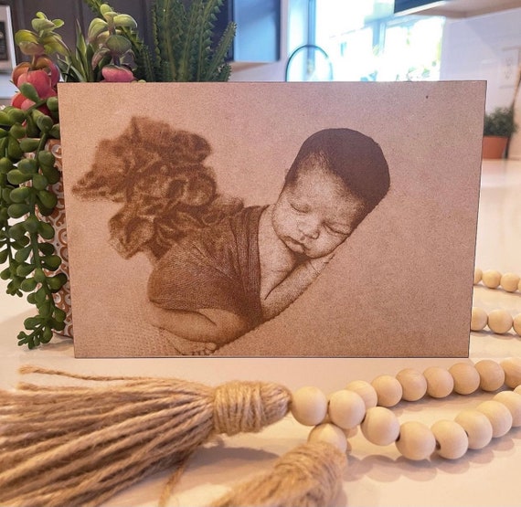 Laser Engraved Photo | Etsy