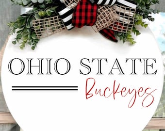 Ohio State Porch Sign - Etsy