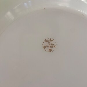 Vintage Pyrex Lime Green Glass Plates - 1 Dinner, 1 Salad - Made in USA ...