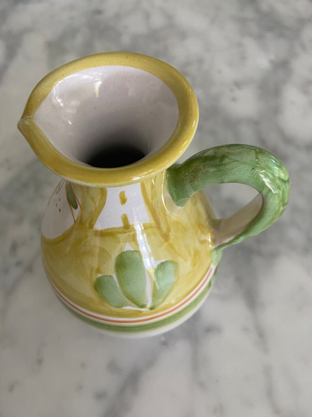 Solimene Vietri Small Pitchers - Creamer - Bird Design - Perfect ...