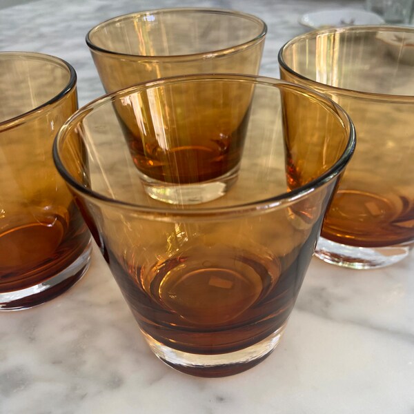 Amber Glassware - Etsy