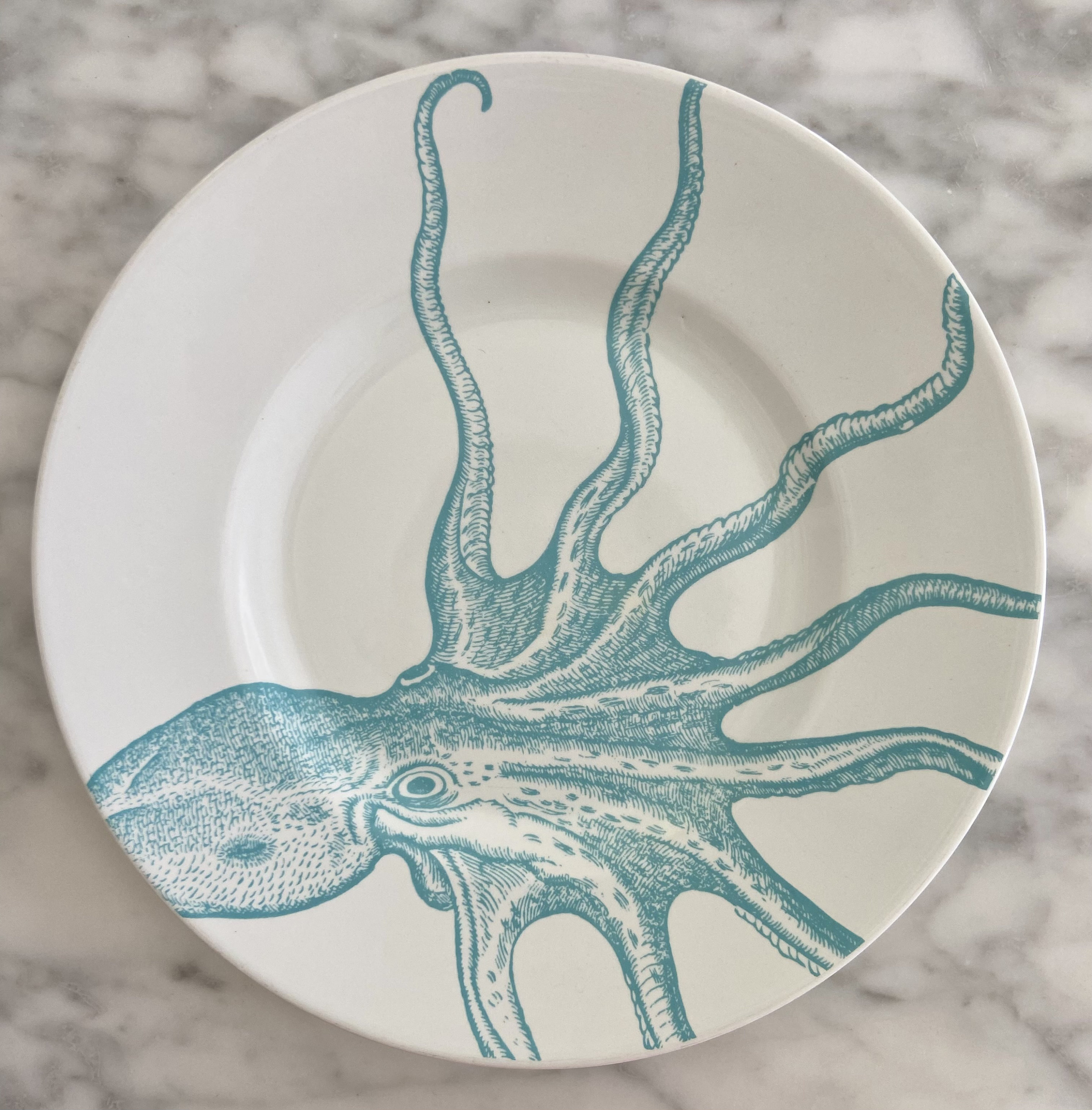 Octopus Plate - Medium - Coastal Life Design - Etsy