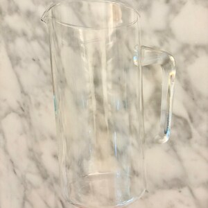 Vintage Pyrex 1 Quart Clear Glass Carafe / Pitcher - Etsy