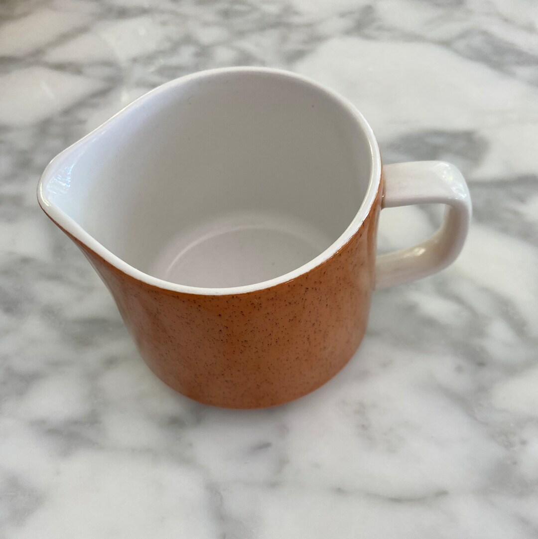 Mikasa Mediterrania Burnt Orange MCM Creamer / Small Pitcher Style 4993 ...