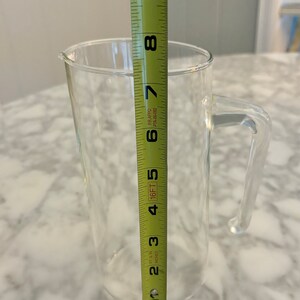 Vintage Pyrex 1 Quart Clear Glass Carafe / Pitcher - Etsy