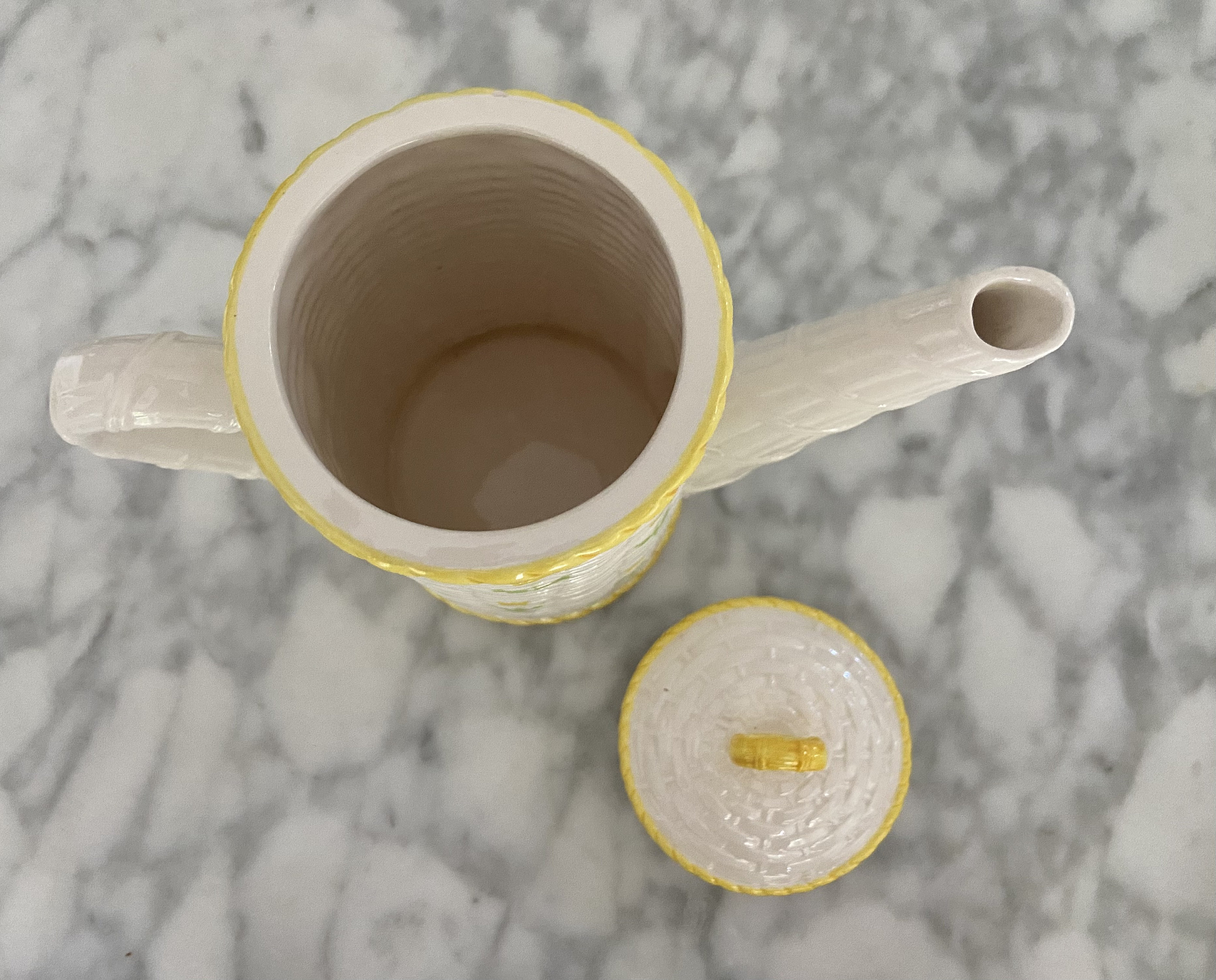 Vintage Tea Set Schmid Design Folio - Hand Painted / Yellow Tulips ...