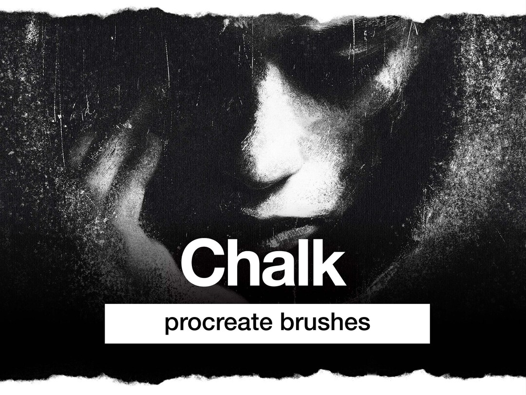 35 Procreate Chalk Brushes - Etsy
