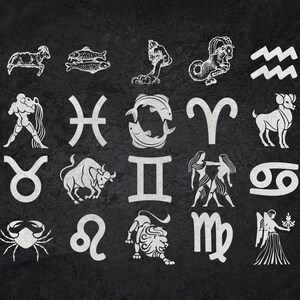 162 Procreate Stamps – Astrology - Etsy