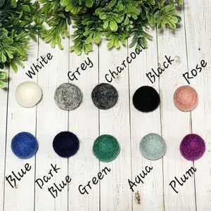 Fragrance Oil Car Diffuser ~ Wool Ball ~ Felt Ball ~ Car Air Freshener ...