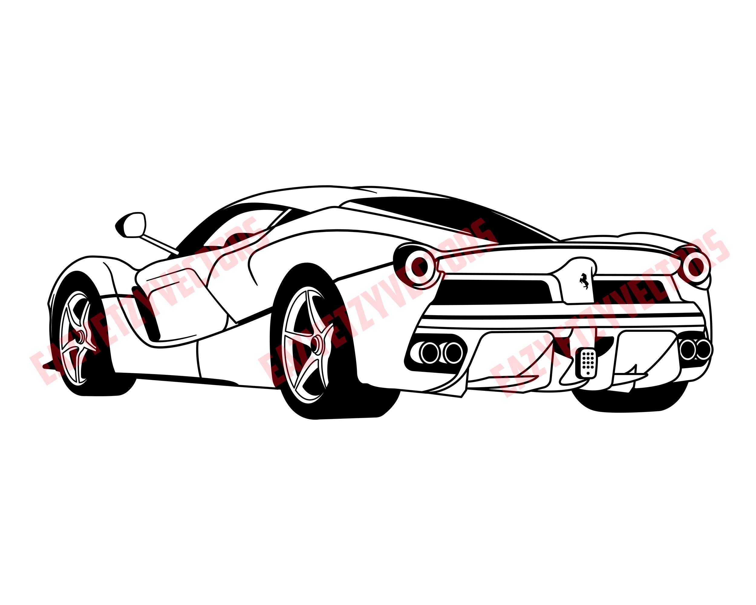 Ferrari Drawing