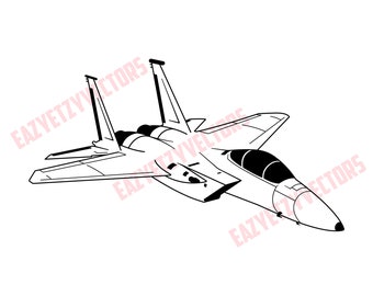 F 15 Fighter Jet Svg - Etsy