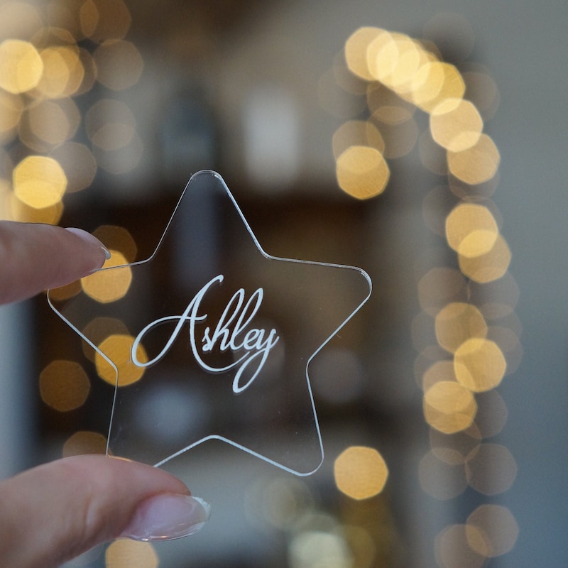 Star Place Cards - Etsy