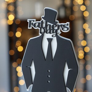 Fathers Day Cake Topper, Suit Cake Topper, Birthday Cake Topper ...