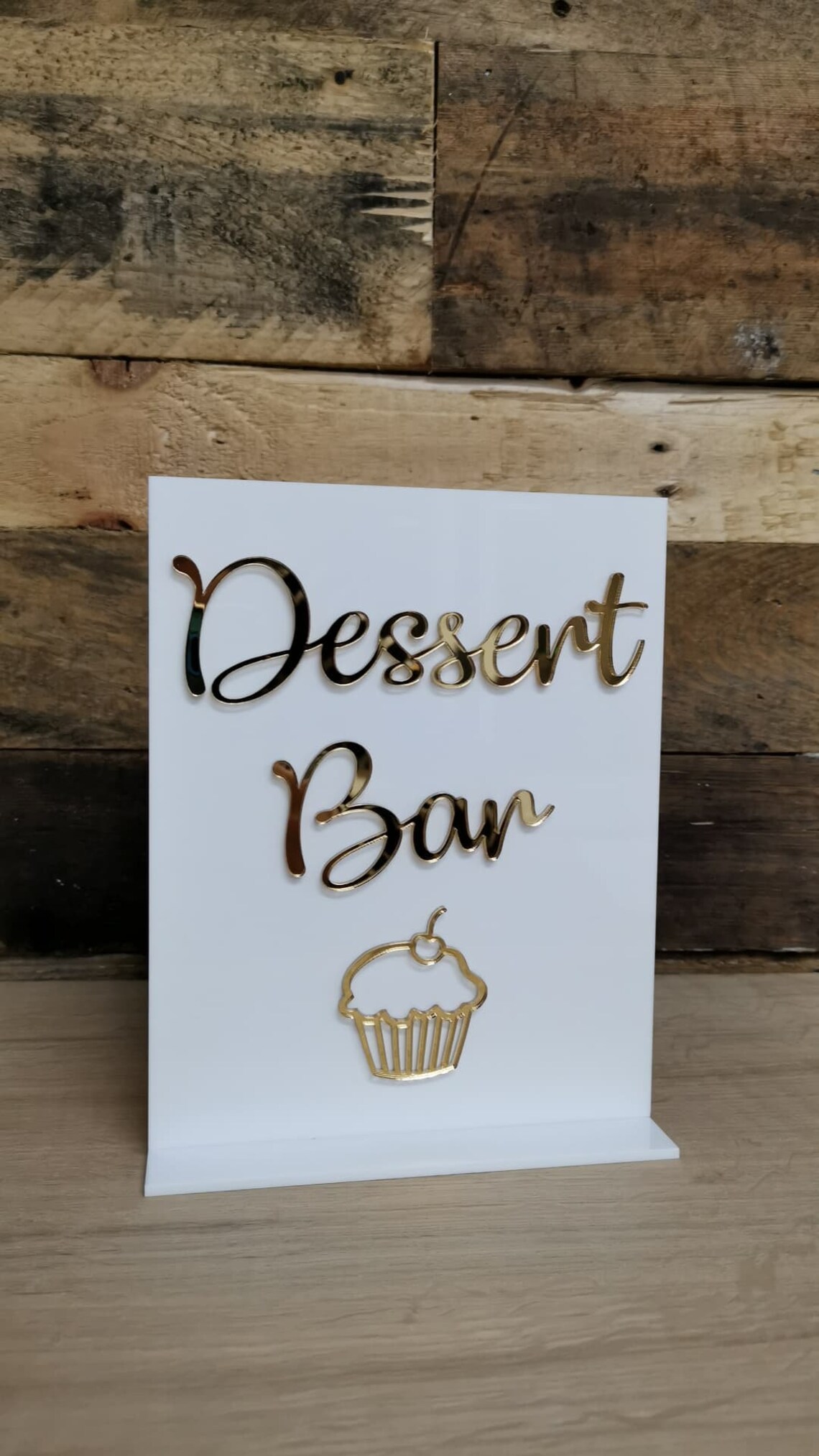 Dessert Bar Sign, Sweets Table Acrylic Display, Sweet Table Sign ...
