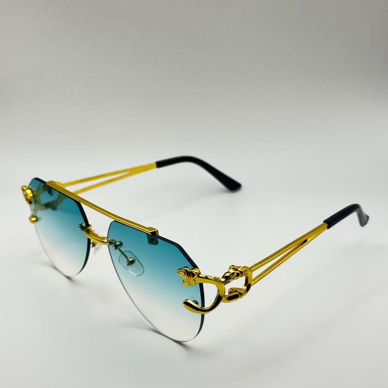 Aviator Gradient Sunglasses - Etsy