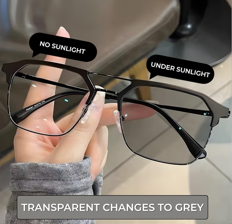 Photochromic Sunglasses: UV Reactive Color Changing Lenses - Etsy