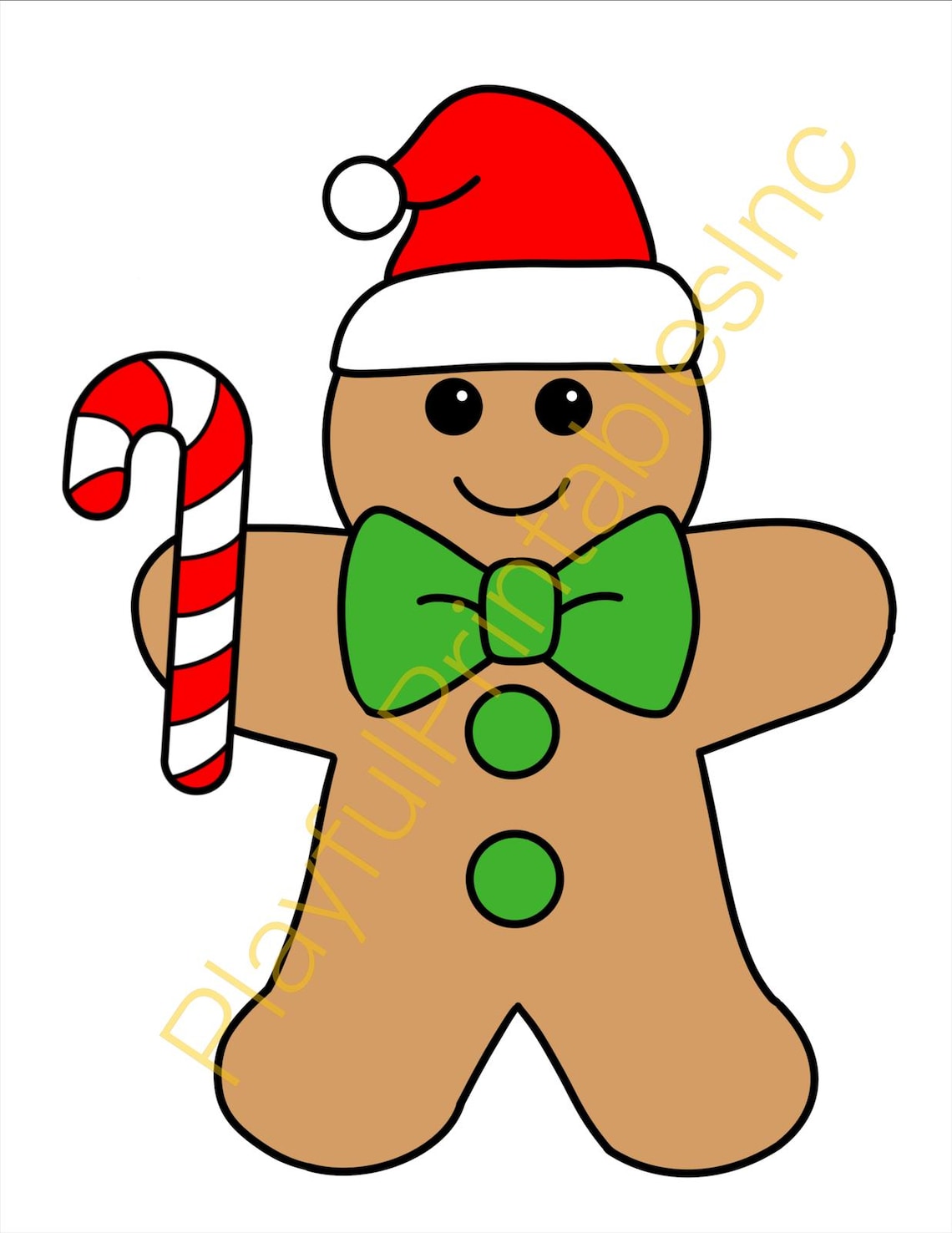 Build a Gingerbread Man Craft Printable PDF - Etsy Canada