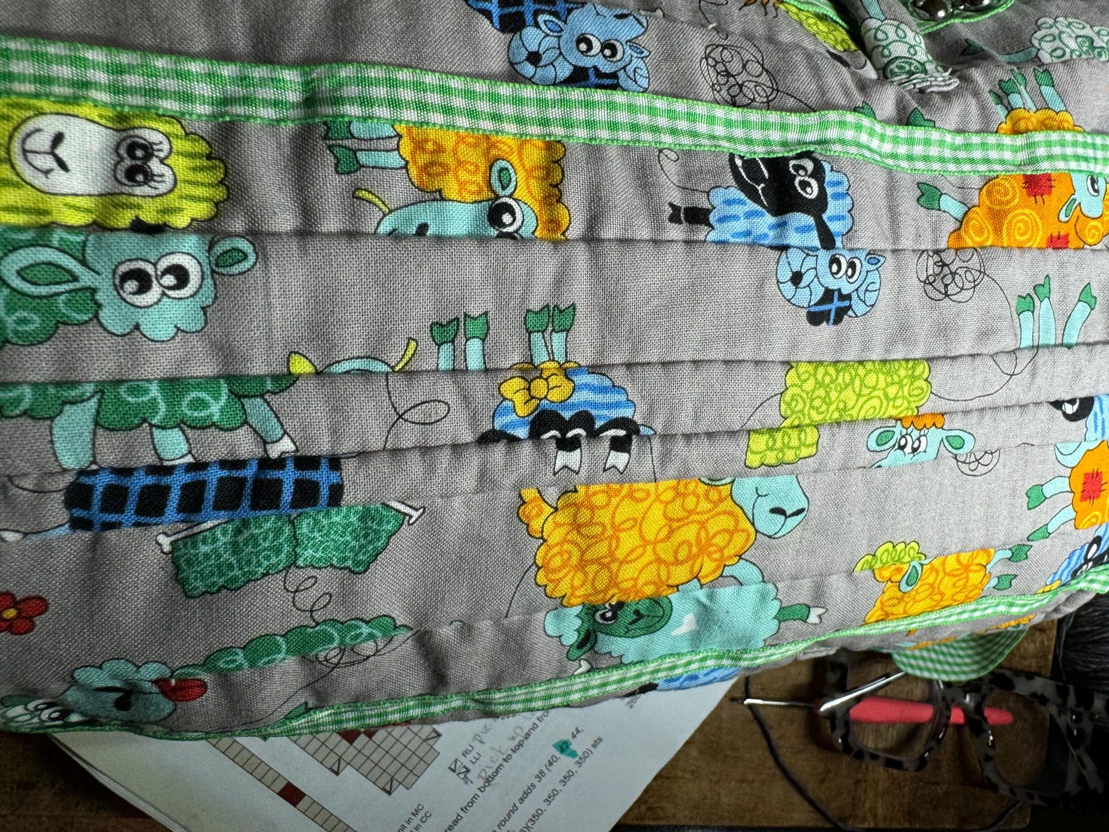 Quilted Sheep Set - Etsy