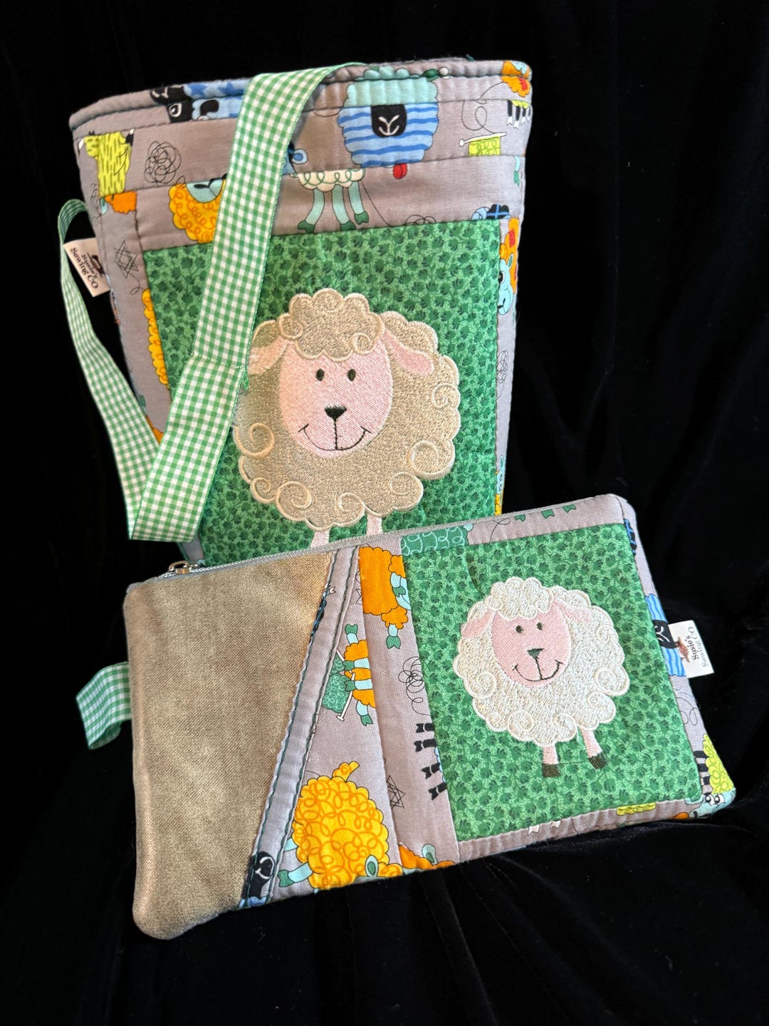 Quilted Sheep Set - Etsy