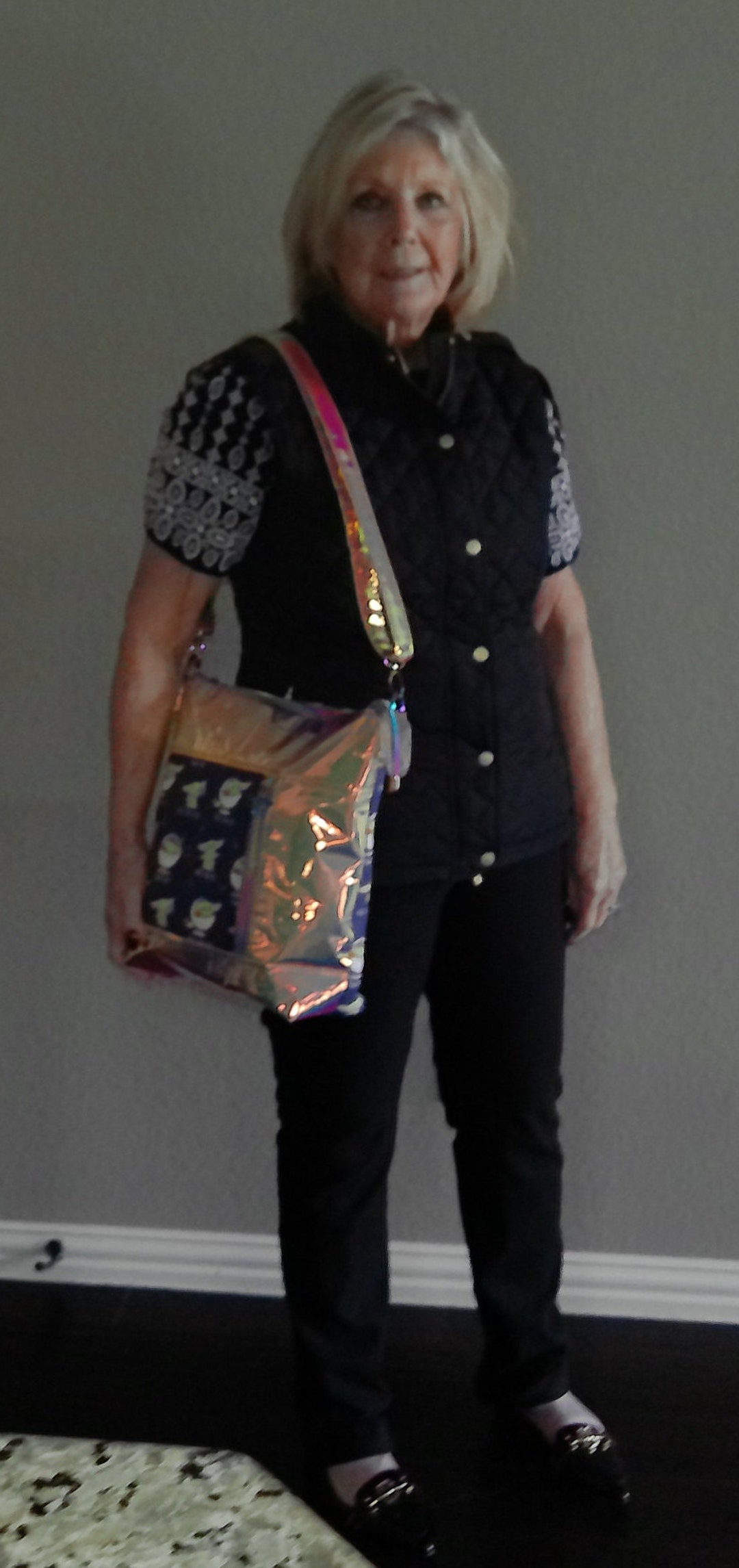 Tiny Alien Holographic Purse, Purse, Bag, Holographic, Waterproof ...