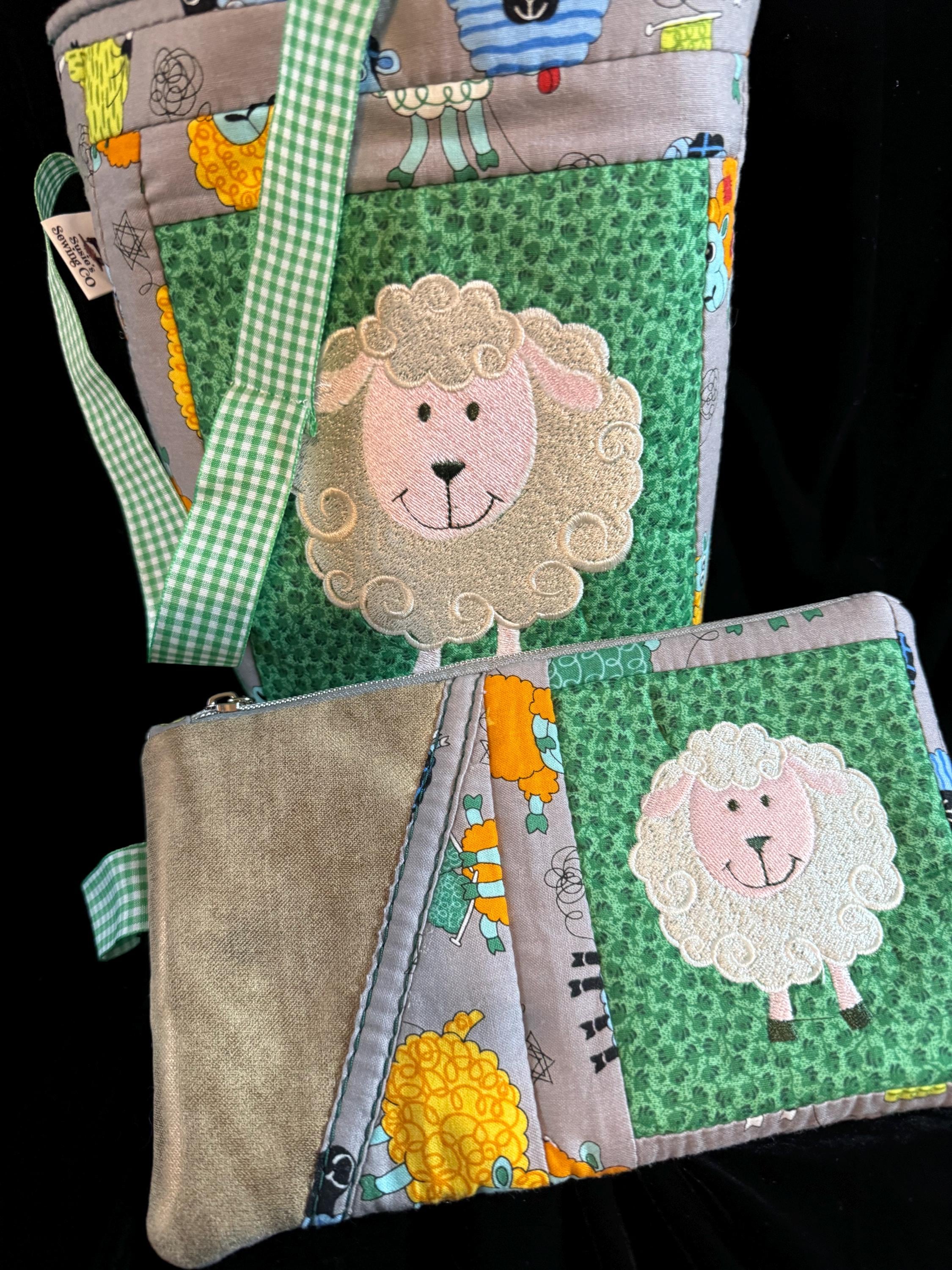 Quilted Sheep Set - Etsy