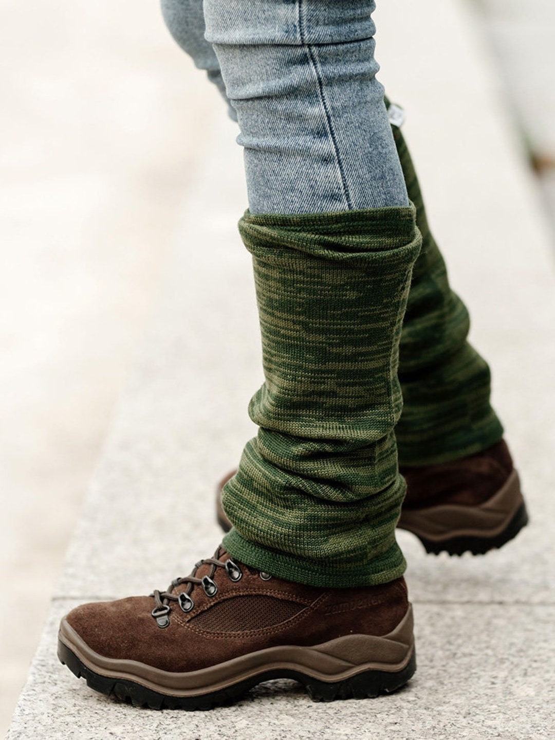 30+ Colors! | Merino Wool Leg Warmers | Knitted Seamless Leggins ...