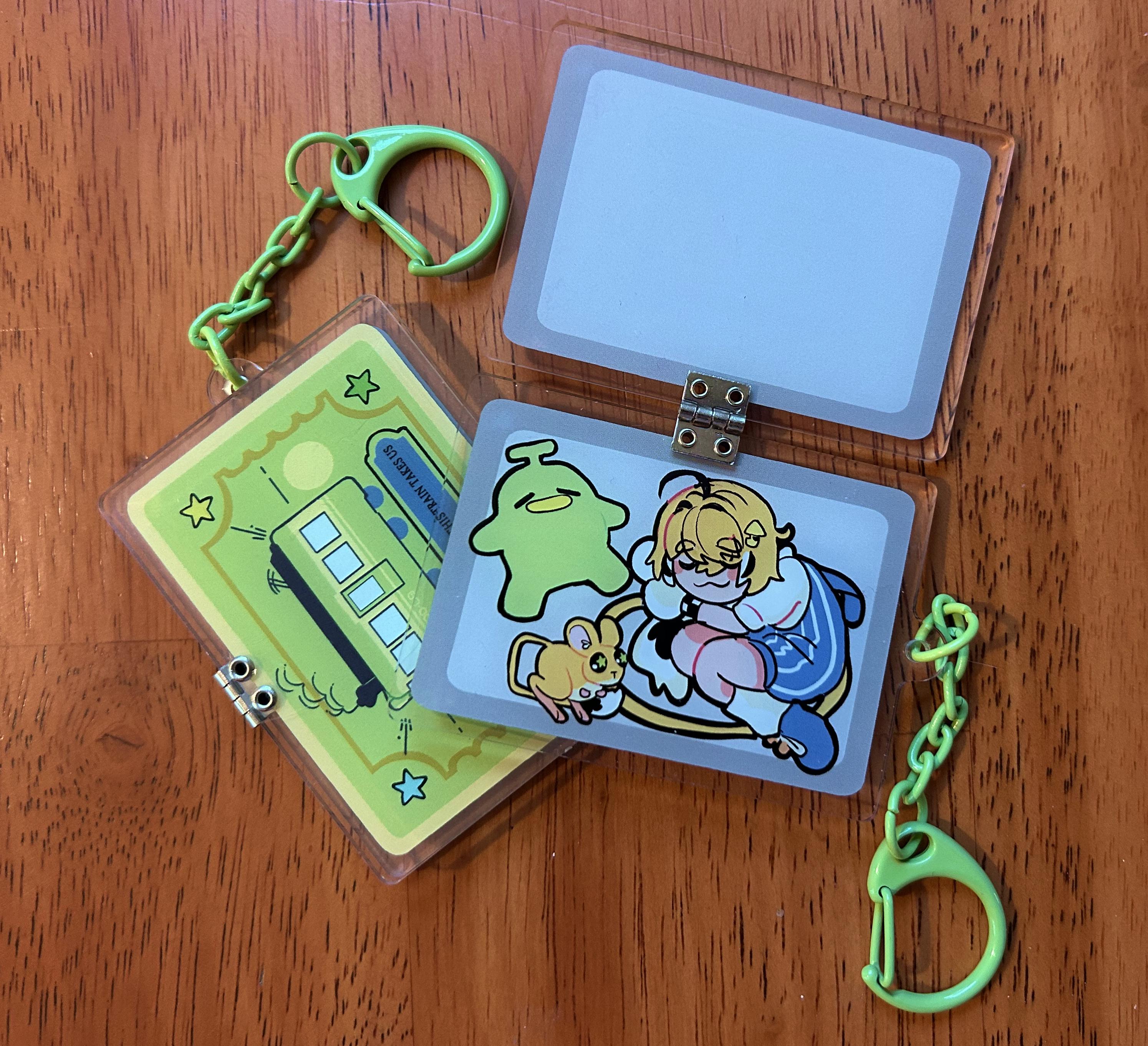 Dooby3d + Sameko Saba Hinged Acrylic Keychain - Etsy