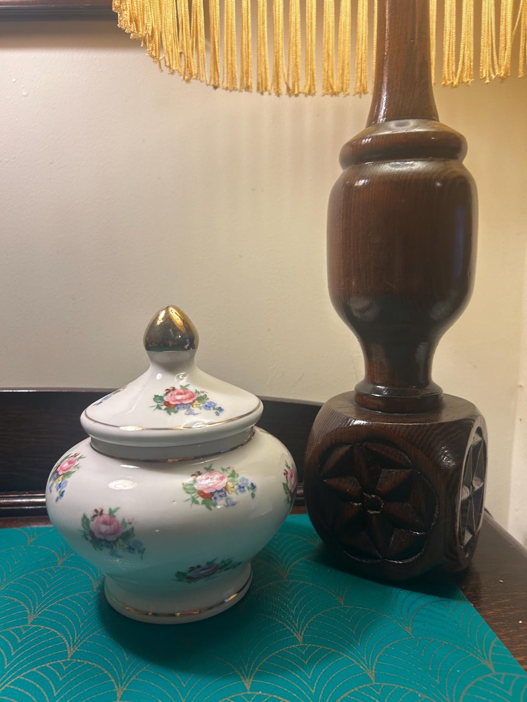 Regency Fine Arts RFA Floral Lidded Porcelain Ginger Jar Urn - Etsy UK