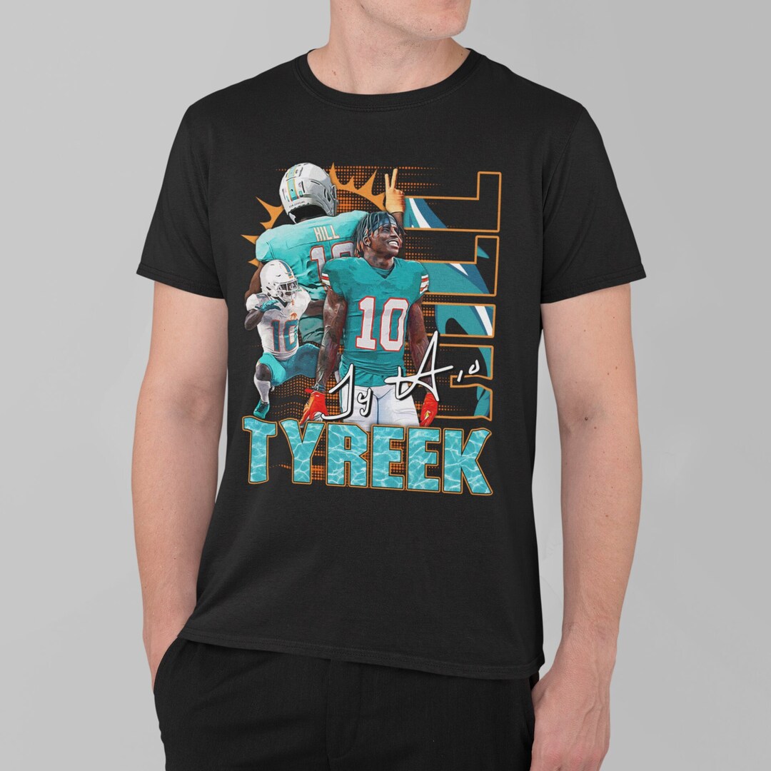 Tyreek Hill Shirt, Tyreek Hill T-shirt, Miami Football Shirt, 10 Miami ...