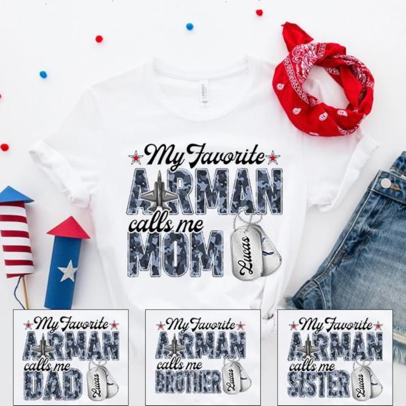 Airman Mom Personalized - Etsy