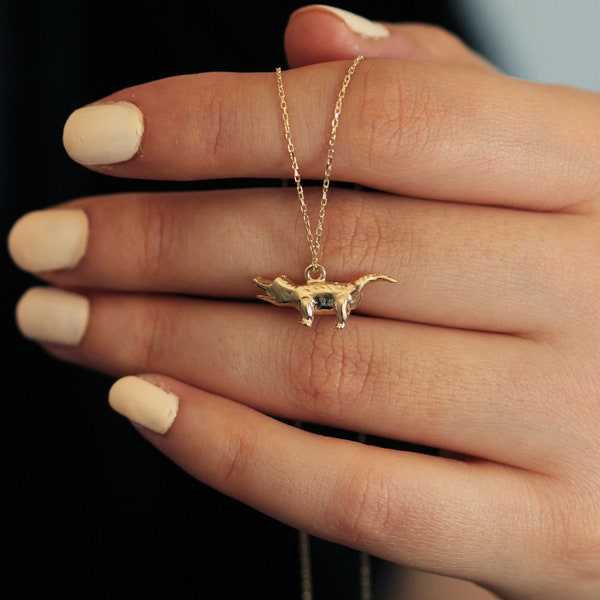 Gold Alligator - Etsy